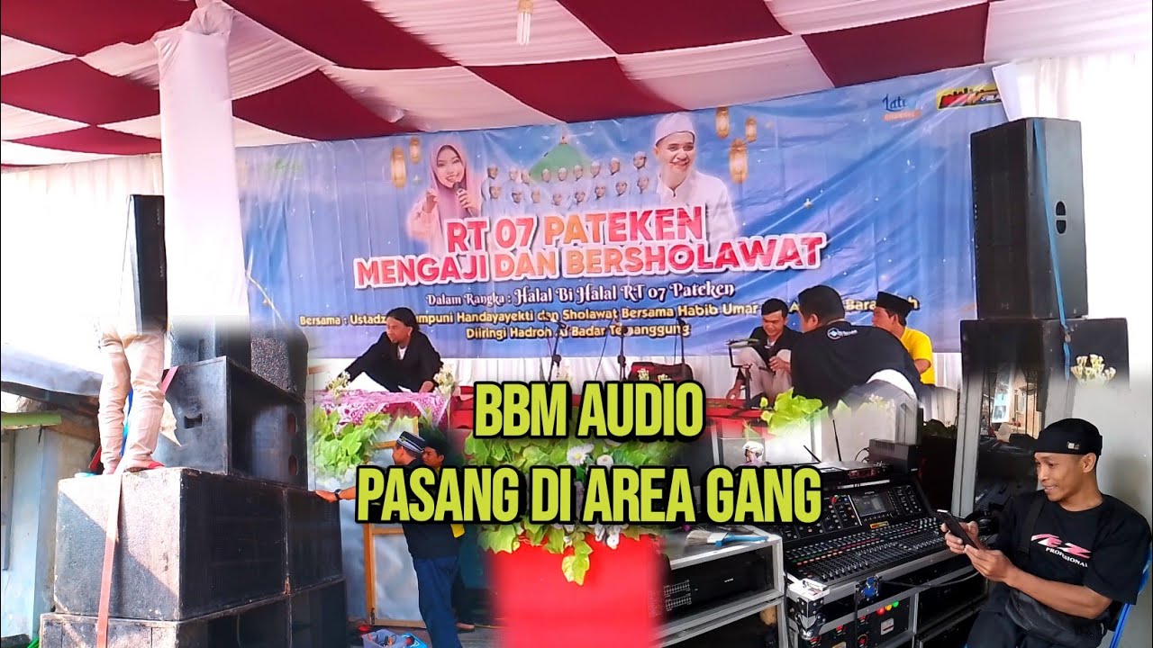 BBM Audio Temanggung Pasang Di Area Gang 🔥 - YouTube