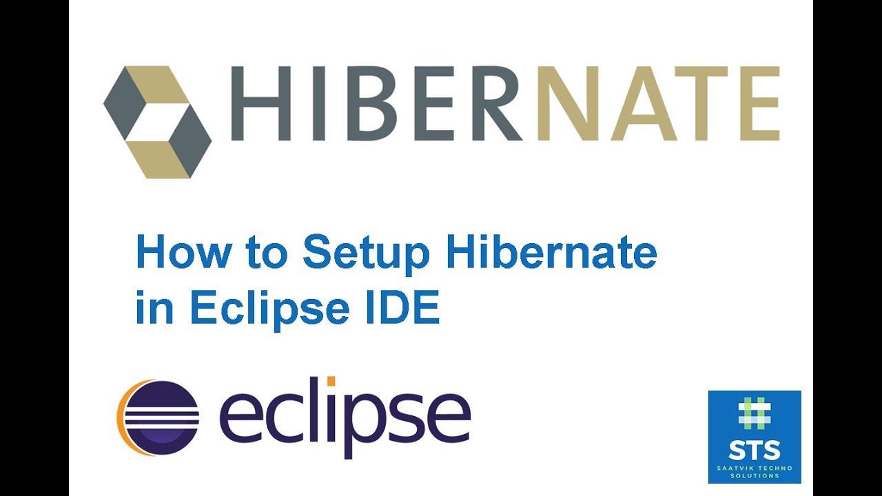 How To Setup Hibernate In Eclipse Ide Youtube