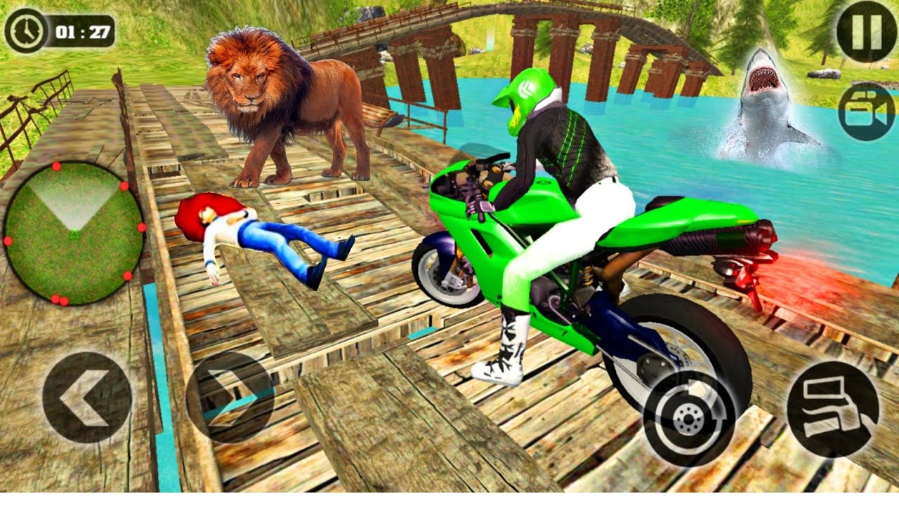 Uphill Offroad Motorbike Rider - Mountain Road Motorcycle Rider ...