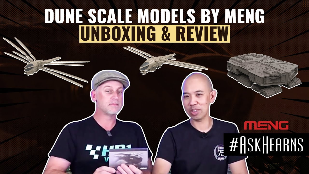 DUNE Scale Models by MENG | Unboxing & Review | #askhearns - YouTube