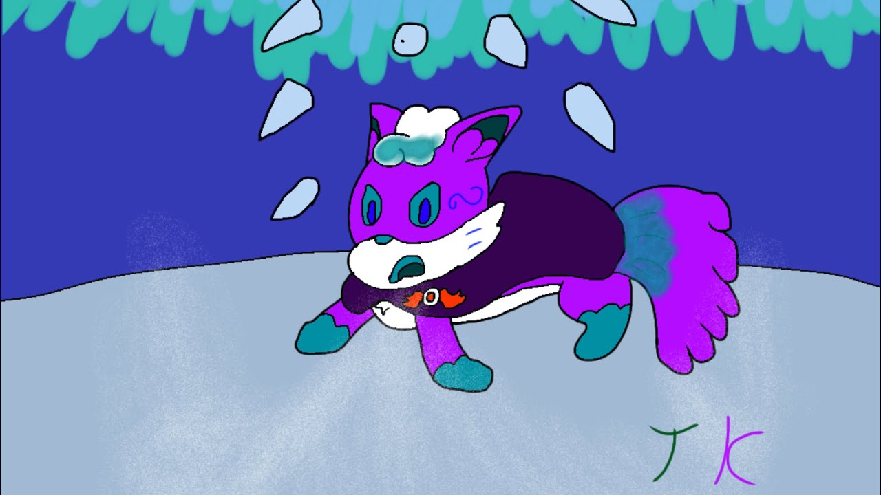 Aval the Keokeo (Speedpaint. Terran, but PMD Snow Vulpix Version) - YouTube