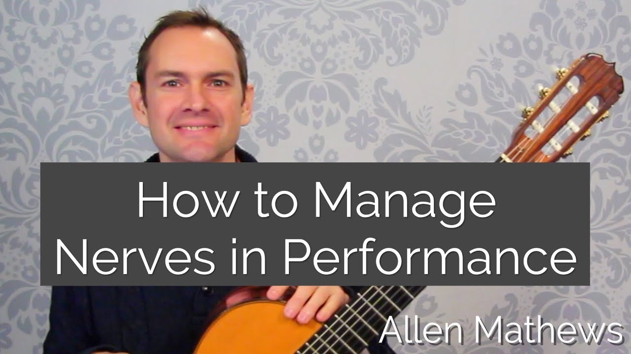 6 Tricks for Stage Fright and Performance Anxiety - YouTube