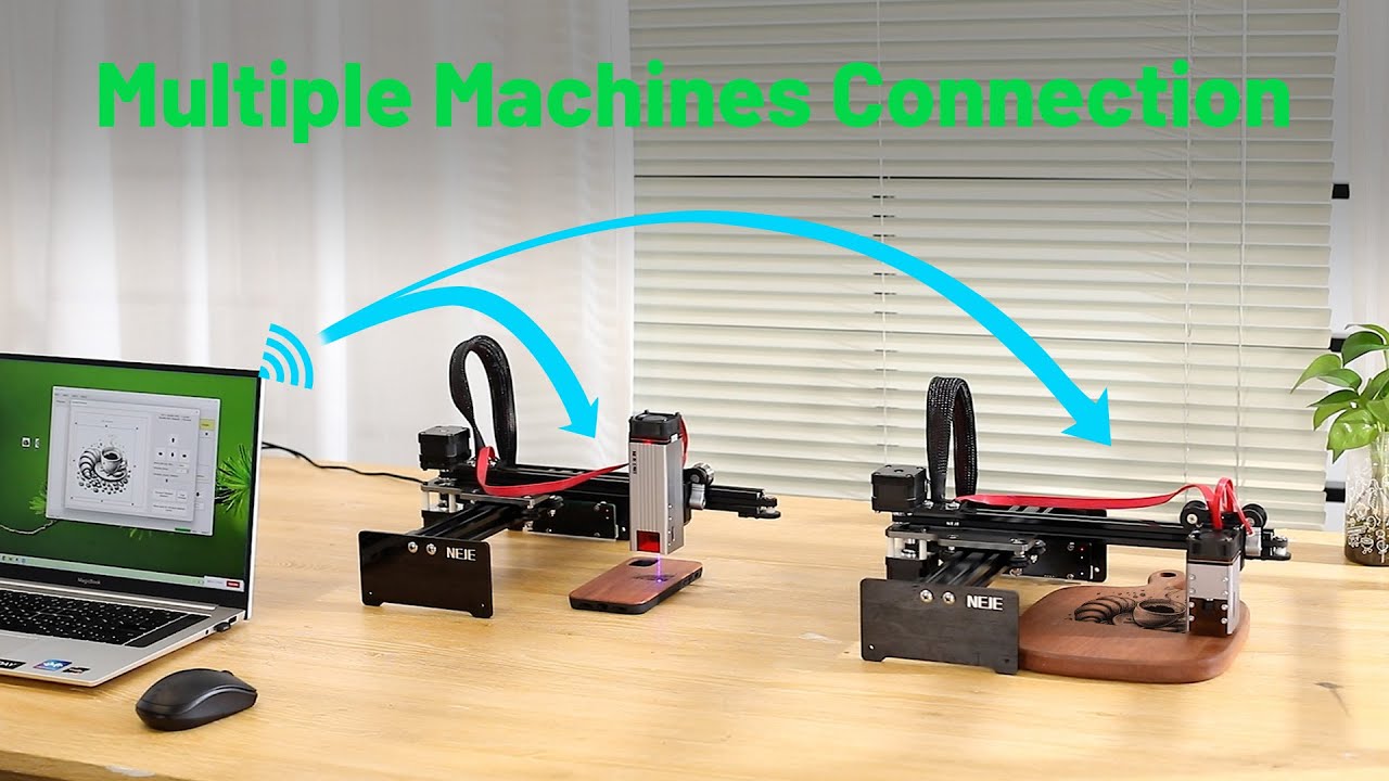 Multiple Machines Connection | NEJE5 - YouTube