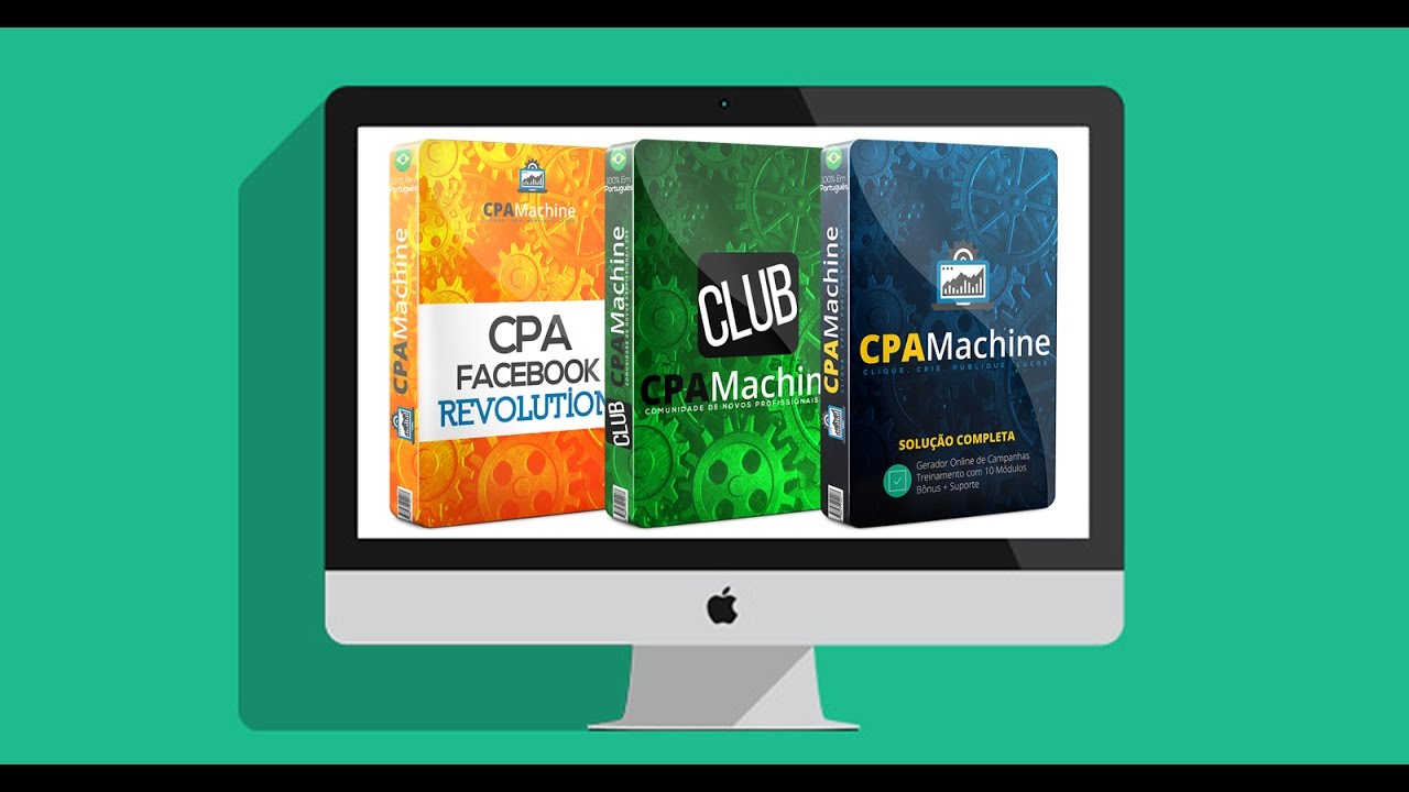 CPA Machine - Curso de CPA e Plataforma de Criação de Páginas - YouTube