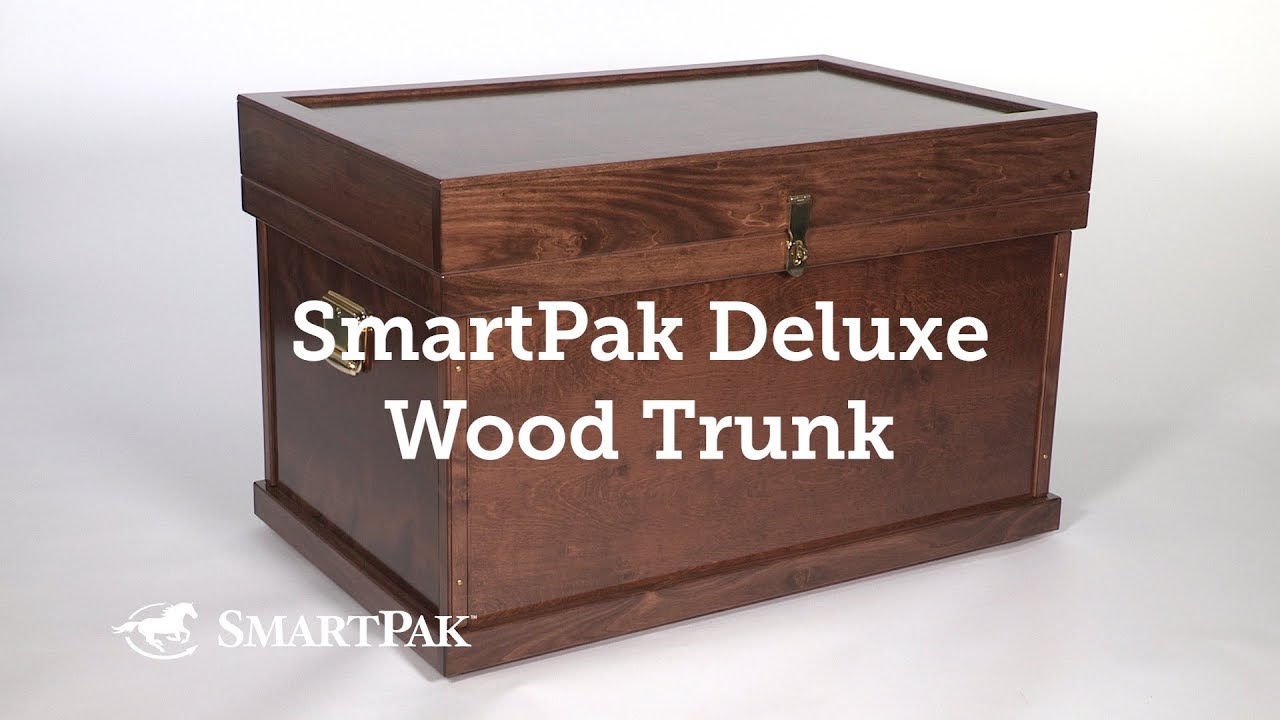 SmartPak Deluxe Wood Trunk - YouTube