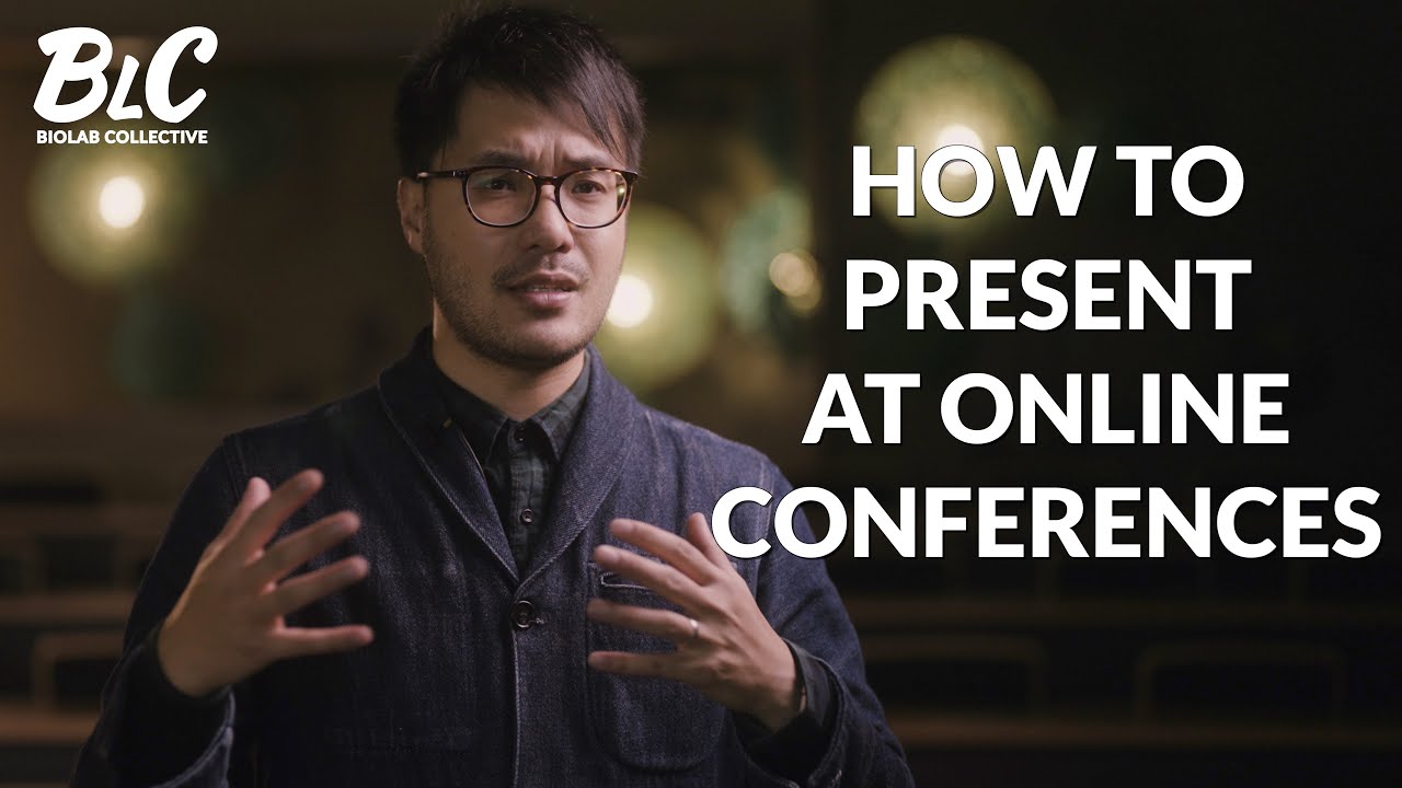 How to present at online conferences - YouTube