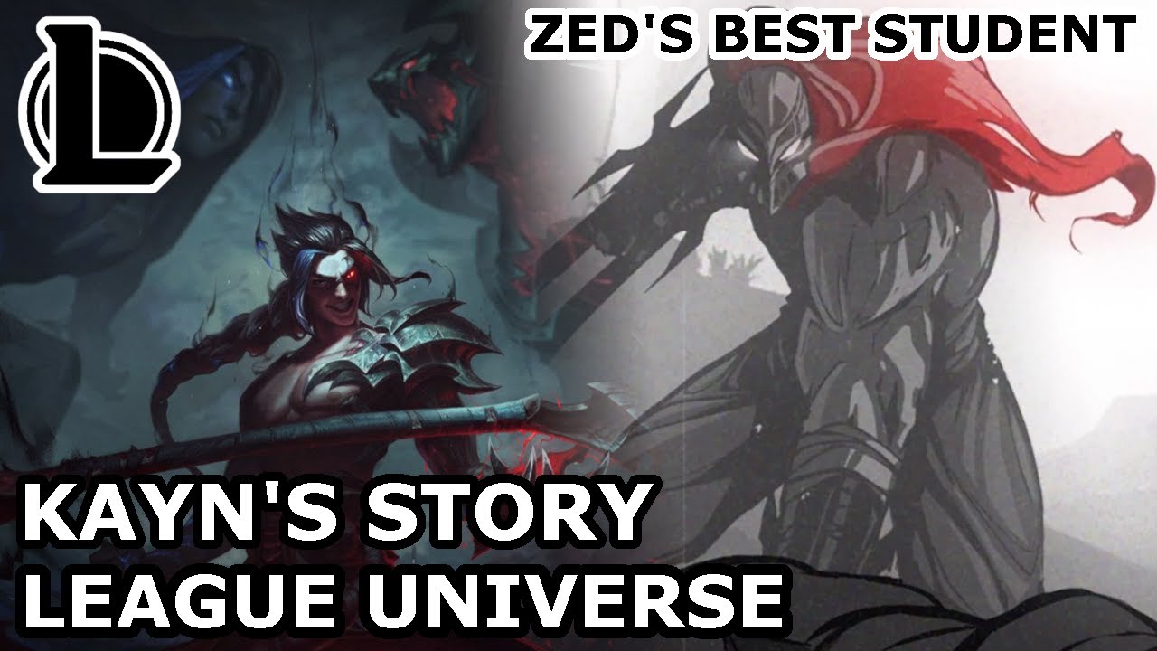 The Story of Kayn: Zed Adopted Kayn after Noxus Betrayed him | League ...