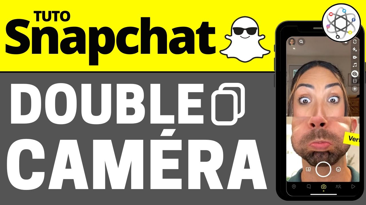 Avoir la DOUBLE CAMÉRA Snapchat (TUTO Dual Cam) - YouTube