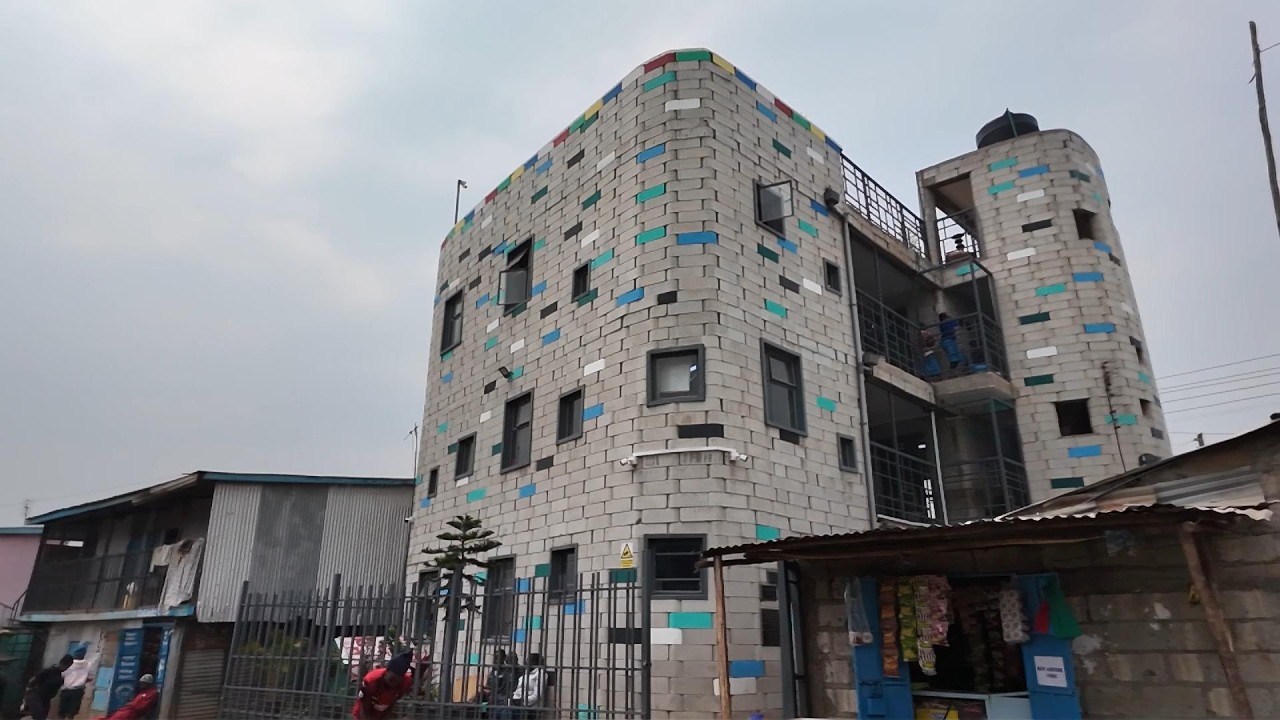Watch How 2 Schools in Kibera are Built Using Twist Blocks - YouTube