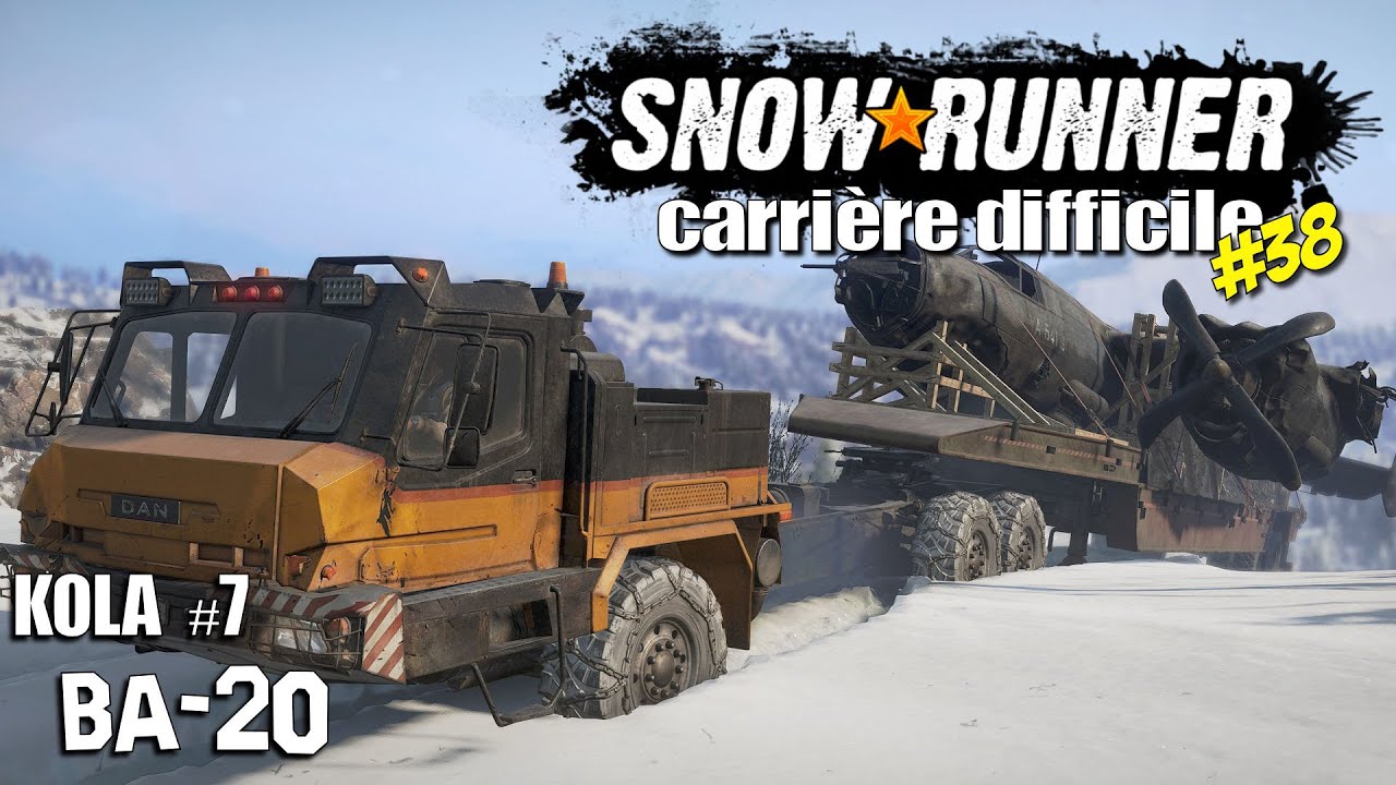 [Let's Play FR] Snowrunner en Difficile #38 - BA-20 - YouTube