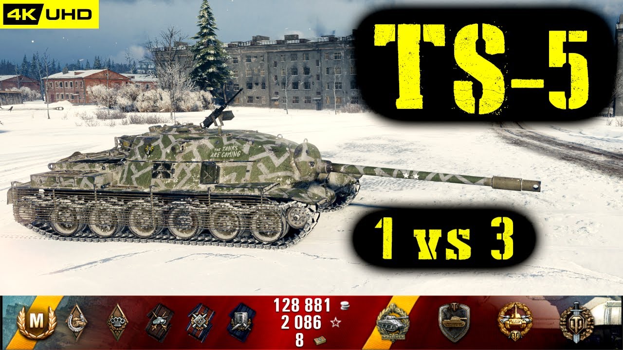 World of Tanks TS-5 Replay - 8 Kills 5.8K DMG(Patch 1.6.1) - YouTube