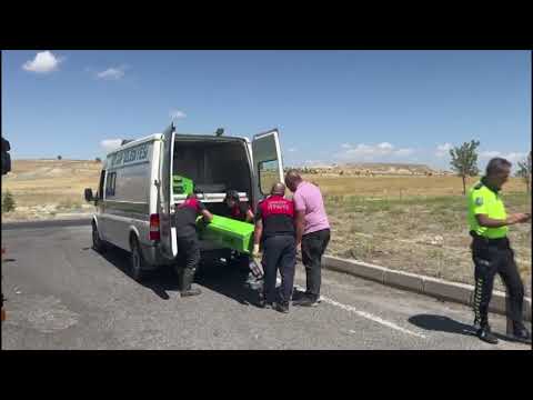 Kayseri Ürgüp Bağlantı Yolunda Feci Kaza; 1 Ölü 1’i Ağır 4 Yaralı