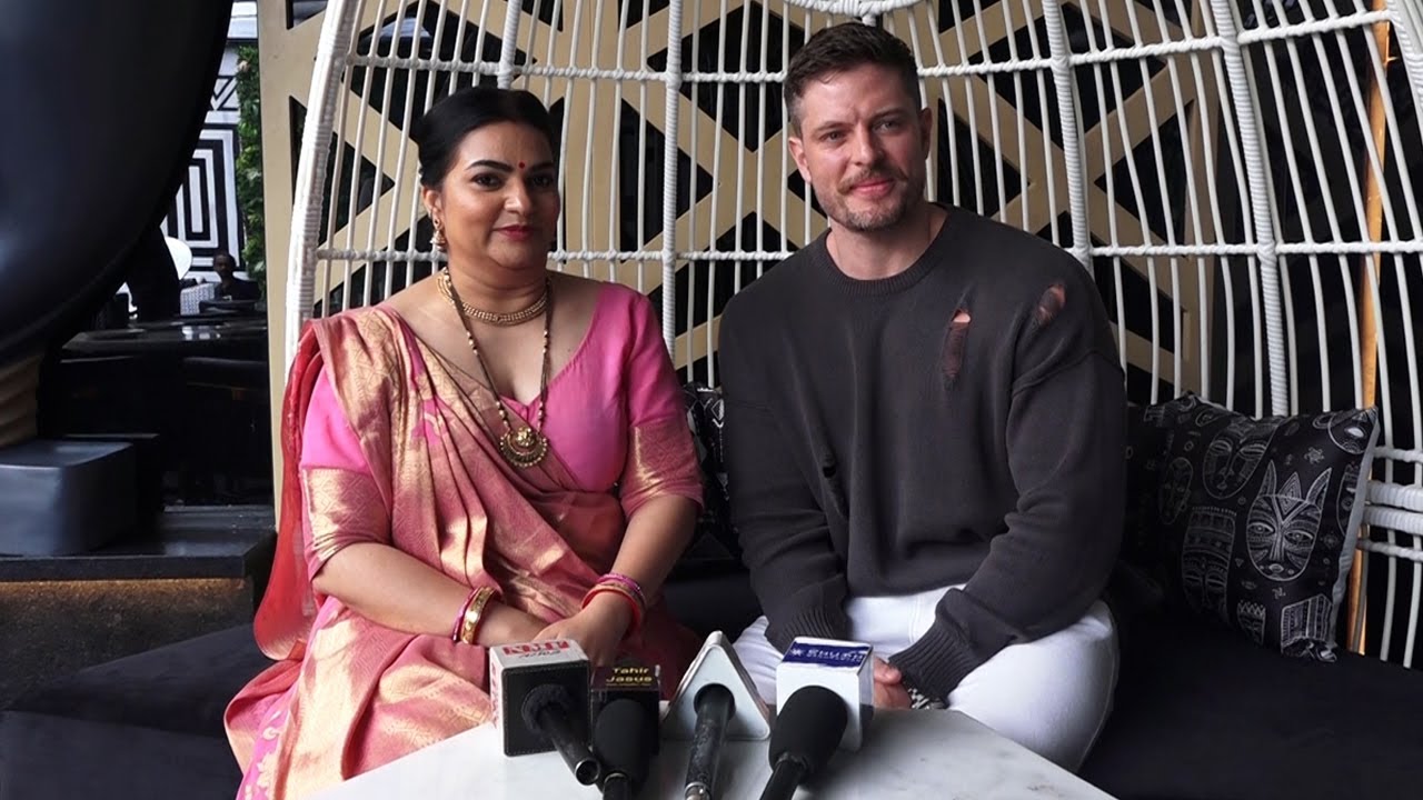 Heeramandi Actor Jason Shah And BC Aunty 😁 At Newly Launched Hunky Dory ...