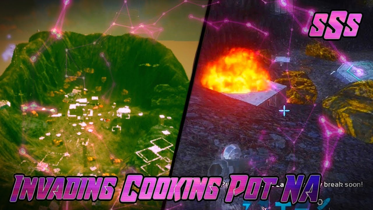 Invading cooking pot NA | Ark Mobile pvp | Ark mobile raid | Ark mobile ...