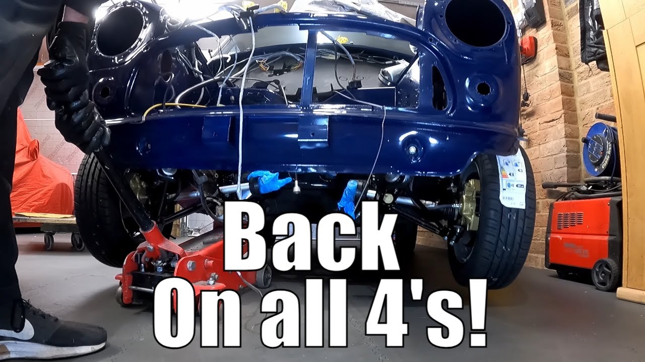 Back on all 4's - Classic Mini Workshop Project Tardis Pt.33 - YouTube