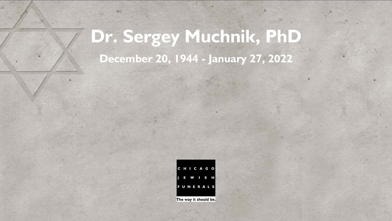 Dr. Sergey Muchnik, PhD - YouTube