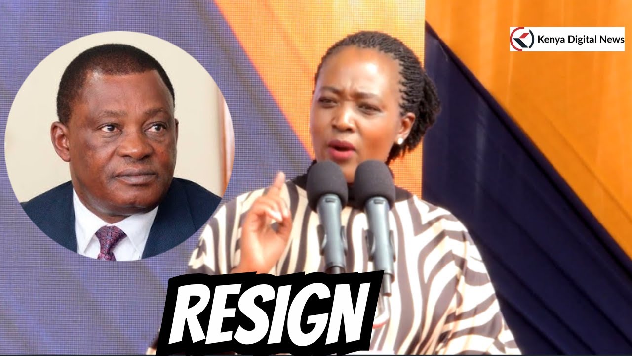 Defence CS Soipan Tuya sends an irritating message to CS Muturi for ...