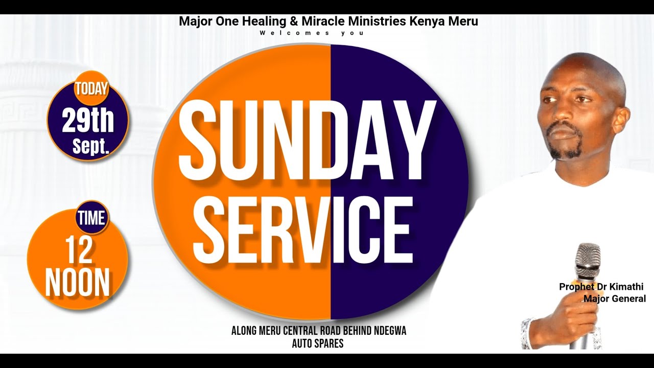 Major One Healing & Miracle Ministries Kenya Meru, || Prophet Dr ...