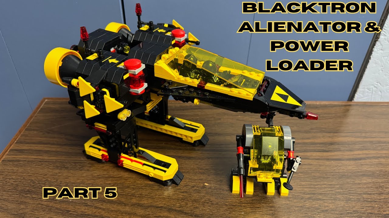 Blacktron Alienator Build: Alienator Body - YouTube