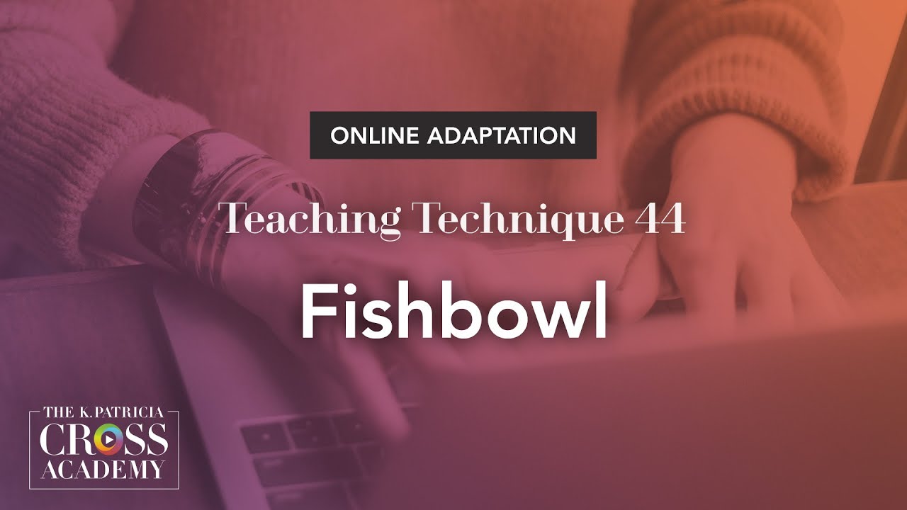 Online Teaching Adaptation: Fishbowl - YouTube
