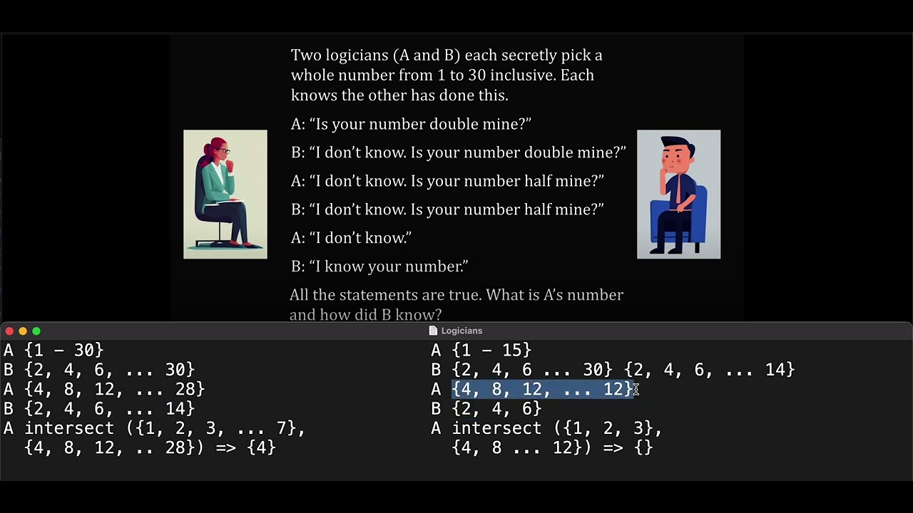 An intriguing "Logicians" question by MindYourDecisions - YouTube