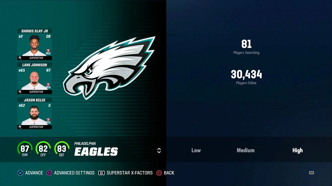 Madden NFL 23 - Philadelphia Eagles vs. Carolina Panthers - H2H ...