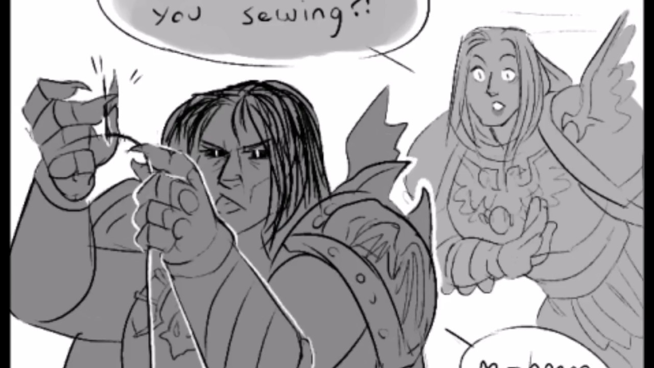 Love of Sewing [Warhammer 40k Comic Dub] - YouTube