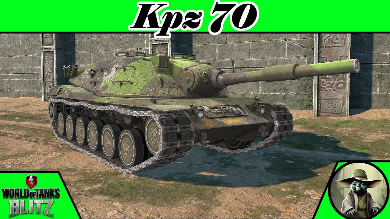 Kpz 70 Hits Like A Tank Destroyer -__- World of Tanks Blitz - YouTube