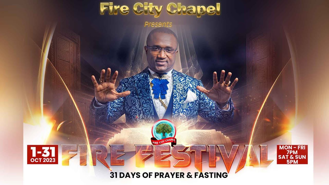 Live with Bishop Charles Hackman @ Fire City Chapel | FIRE FESTIVAL DAY ...
