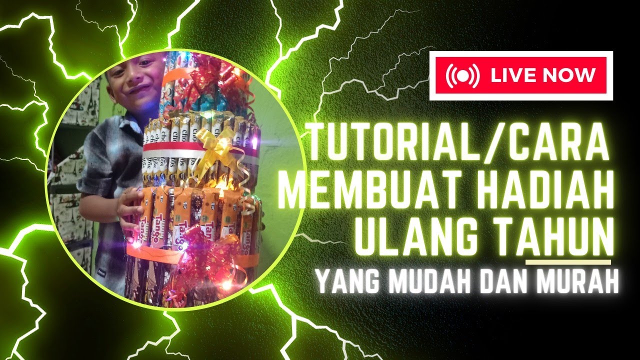 Tutorial Cara Membuat Hadiah Ulangtahun Untuk Anak Yang Mudah, Meriah ...