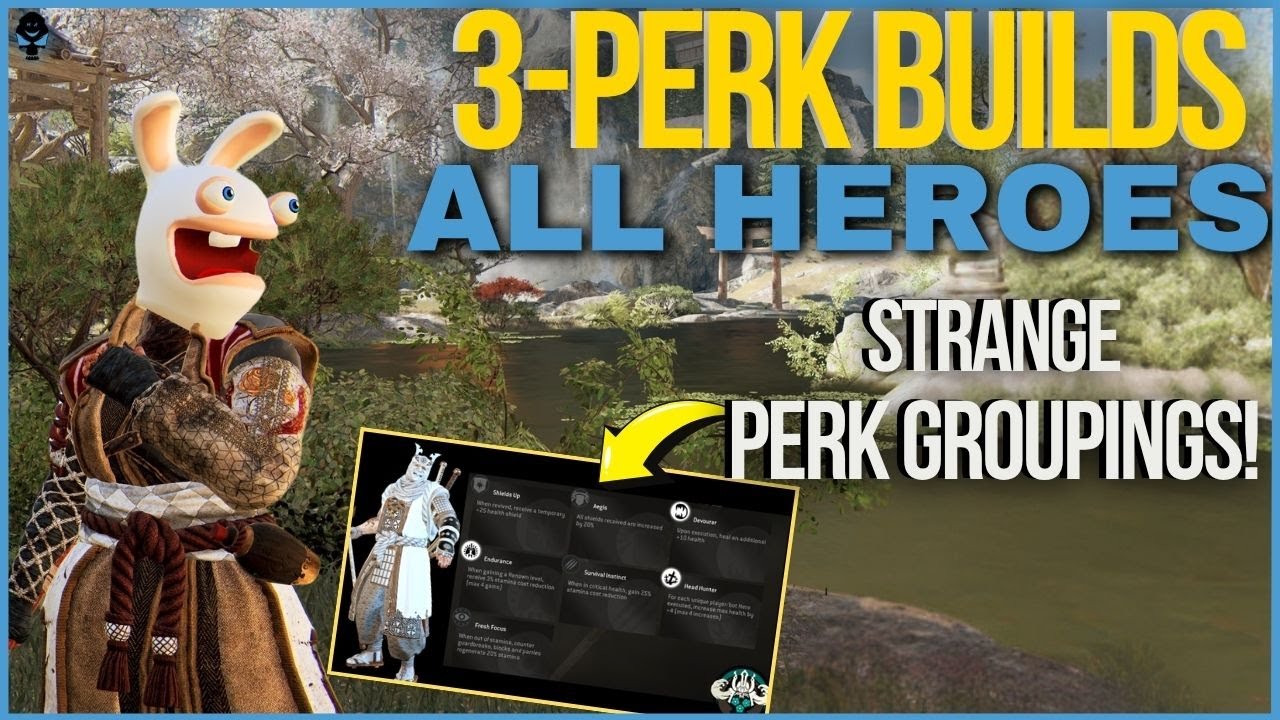 Three Perk Hero Builds * ALL HEROES Prior to Virtuosa - Perk Visuals ...
