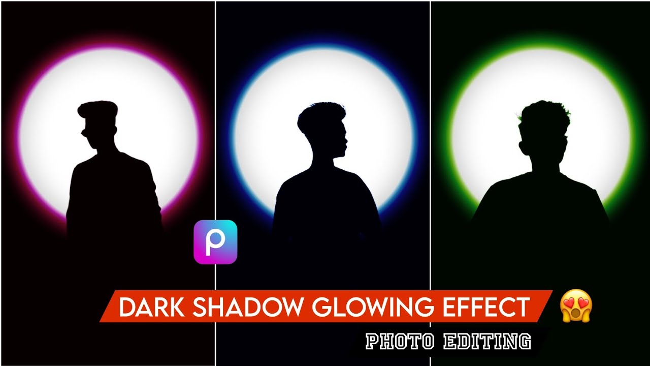 PicsArt dark shadow glowing effect photo editing | PicsArt dark shadow ...