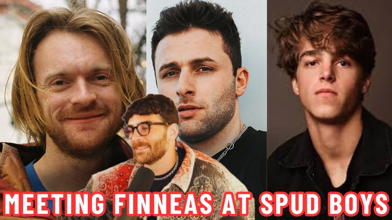 Hanging out with Finneas and Marche, ]AustinShow, Christian at Spud ...