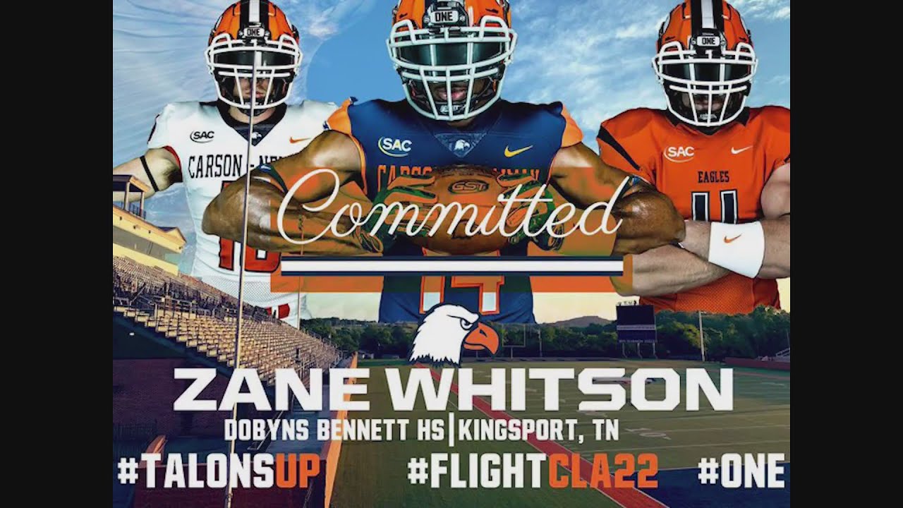 Former D-B Indian Zane Whitson leaving MTSU for Carson-Newman - YouTube