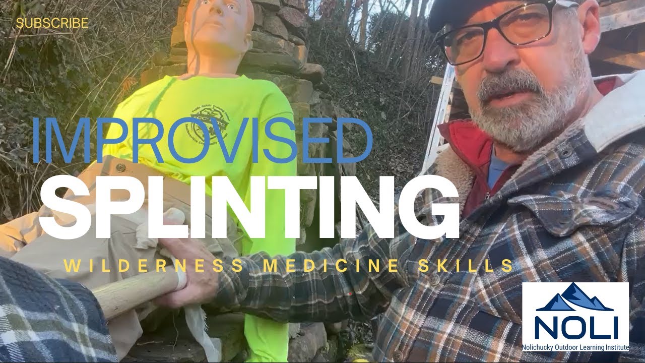 Improvised Splinting in a Wilderness Setting - YouTube