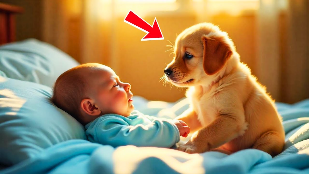 "6-Month-Old Paralyzed Baby Asleep, What the Puppy Did Next Will Leave ...