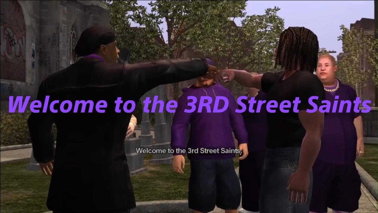 Saints Row (2006 ) Welcome to The 3RD Street Saints - YouTube