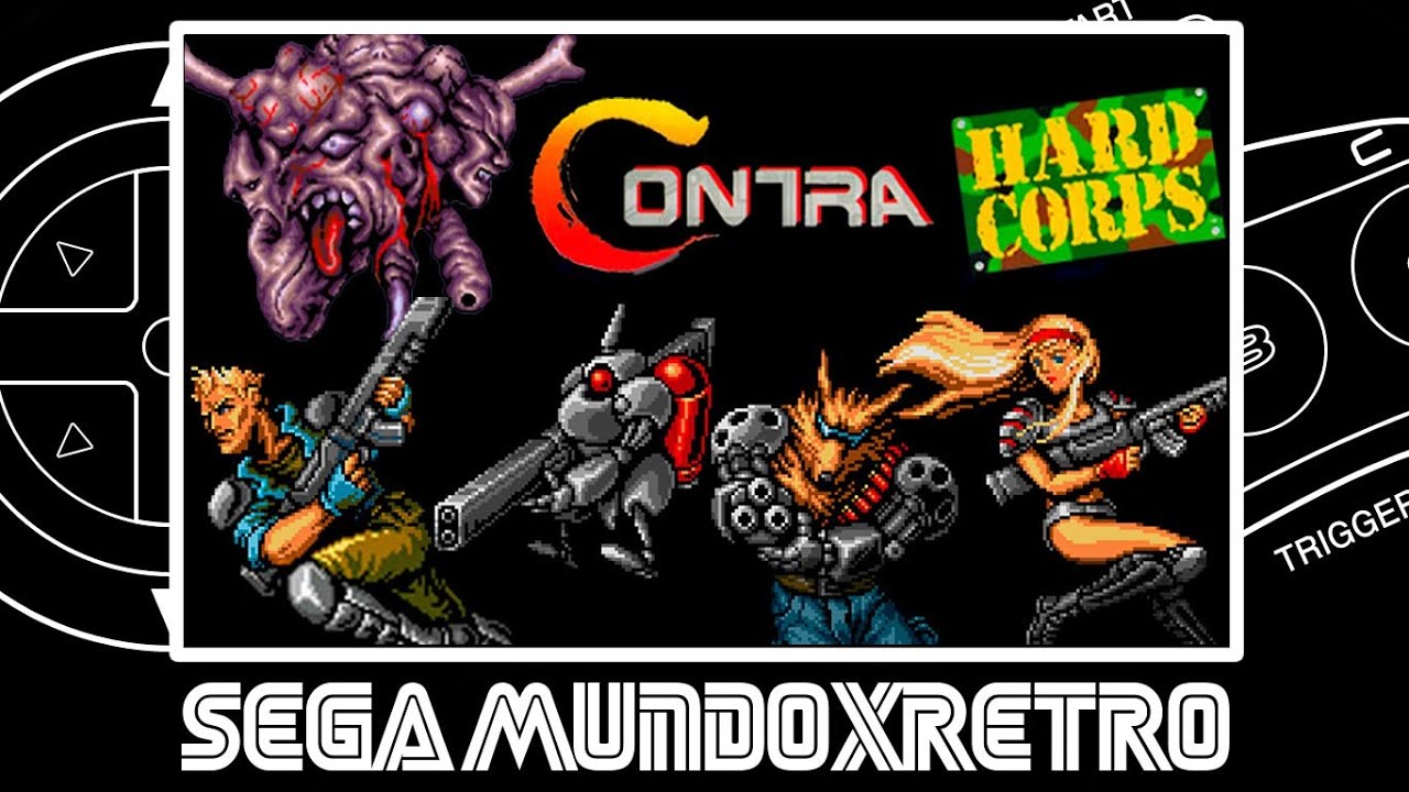 Contra Hard Corps Rom Sega Genesis en Español - YouTube