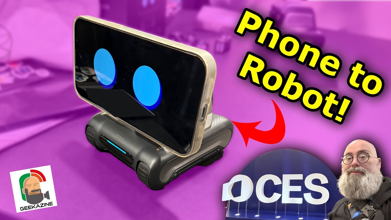 Your Smartphone Gets a Robotic Sidekick with Looi Robot - YouTube
