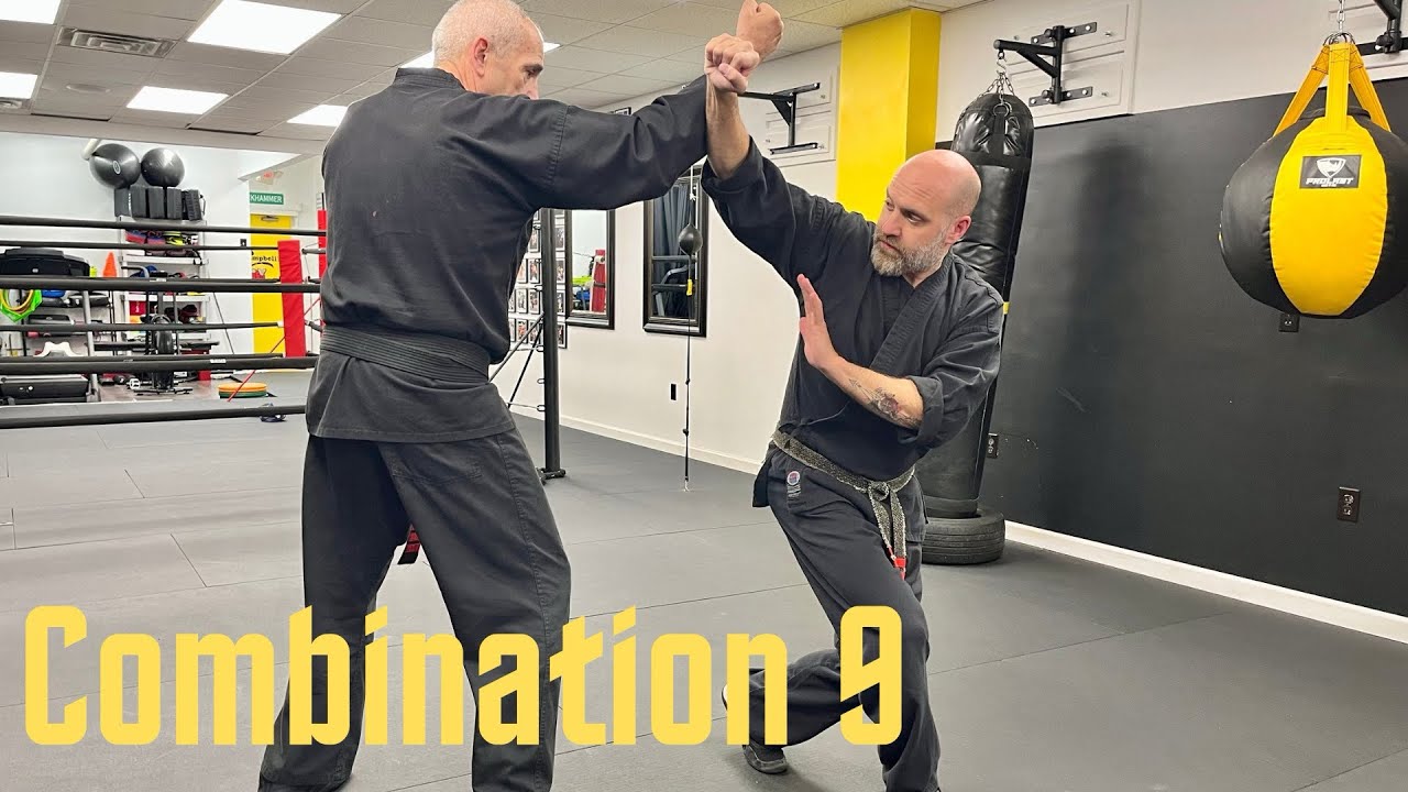Combination 9 | Shaolin Kempo Karate - YouTube