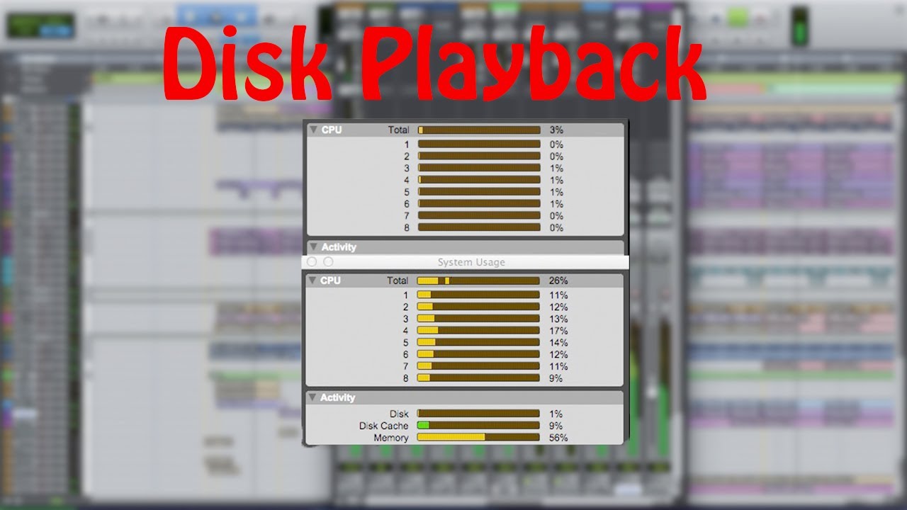 disk cache pro tools 2020 - YouTube
