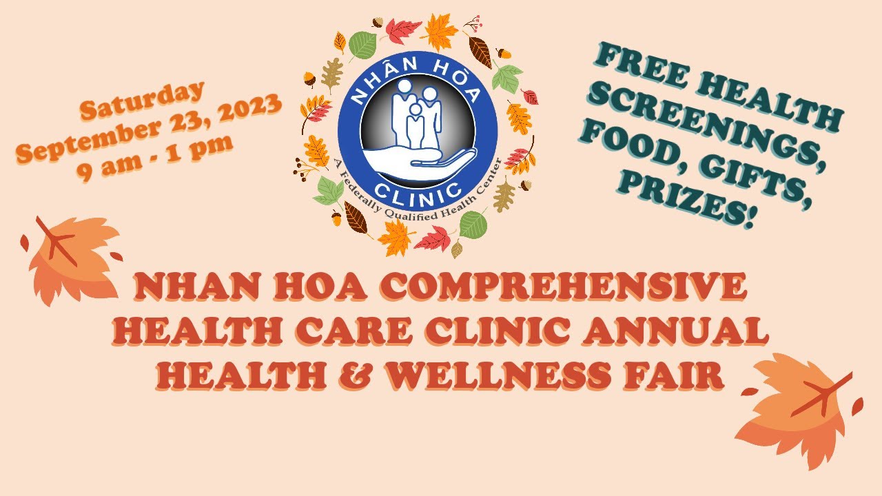 NHAN HOA CLINIC | 2023 ANNUAL HEALTH FAIR ANNOUNCEMENT - YouTube