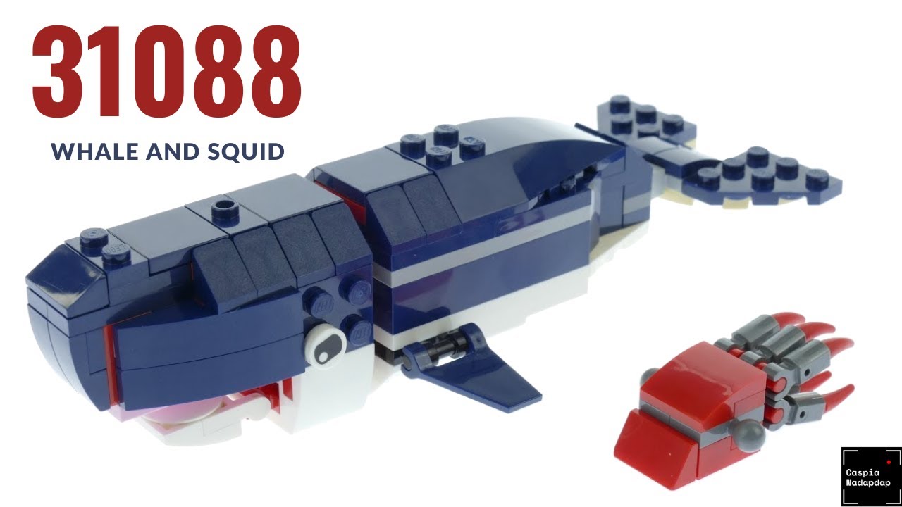 Lego Creator 31088 - Deep Sea Creatures Whale and Squid - Speed Build ...