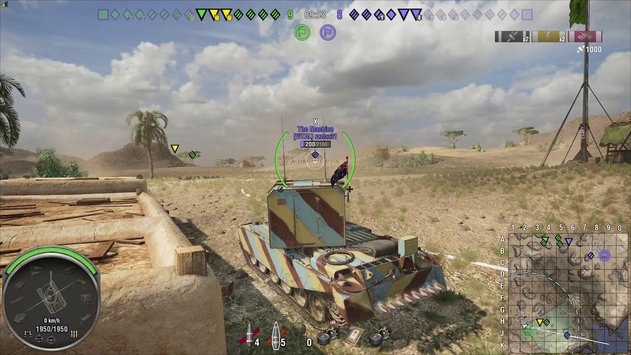 World of Tanks: Hesh Barn, Last alive - YouTube