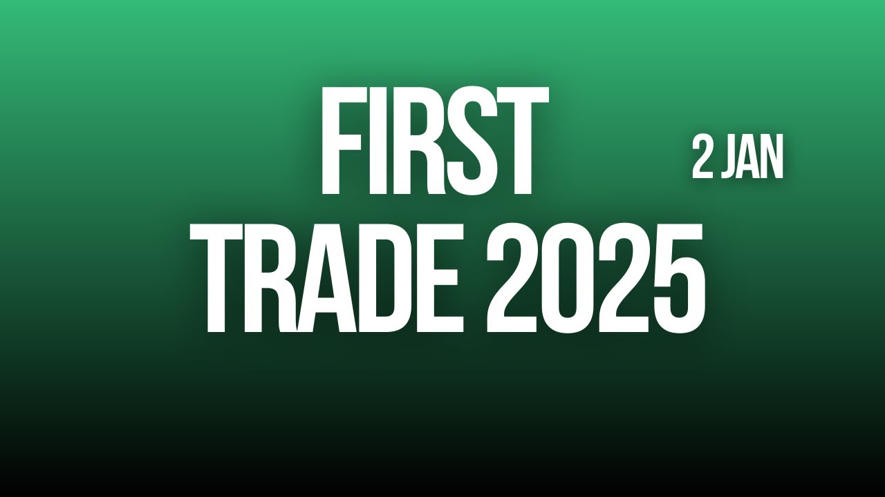 First Trade of 2025 | ici Strategy - YouTube
