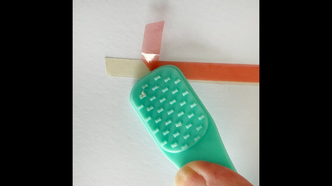 EZ Peel and Crease tape liner lifter tool - essential Craft Tool, bone ...