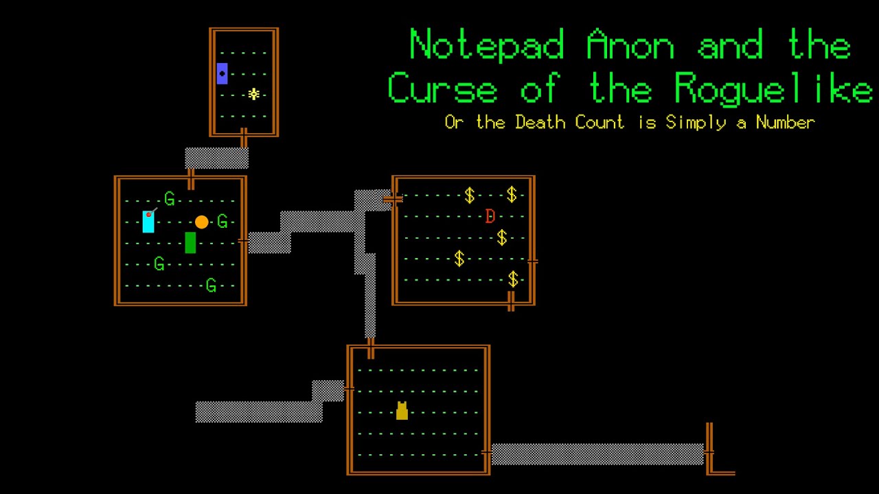 Shameful Display! | Notepad Does Roguelikes | Shigatari | 12/23 - YouTube