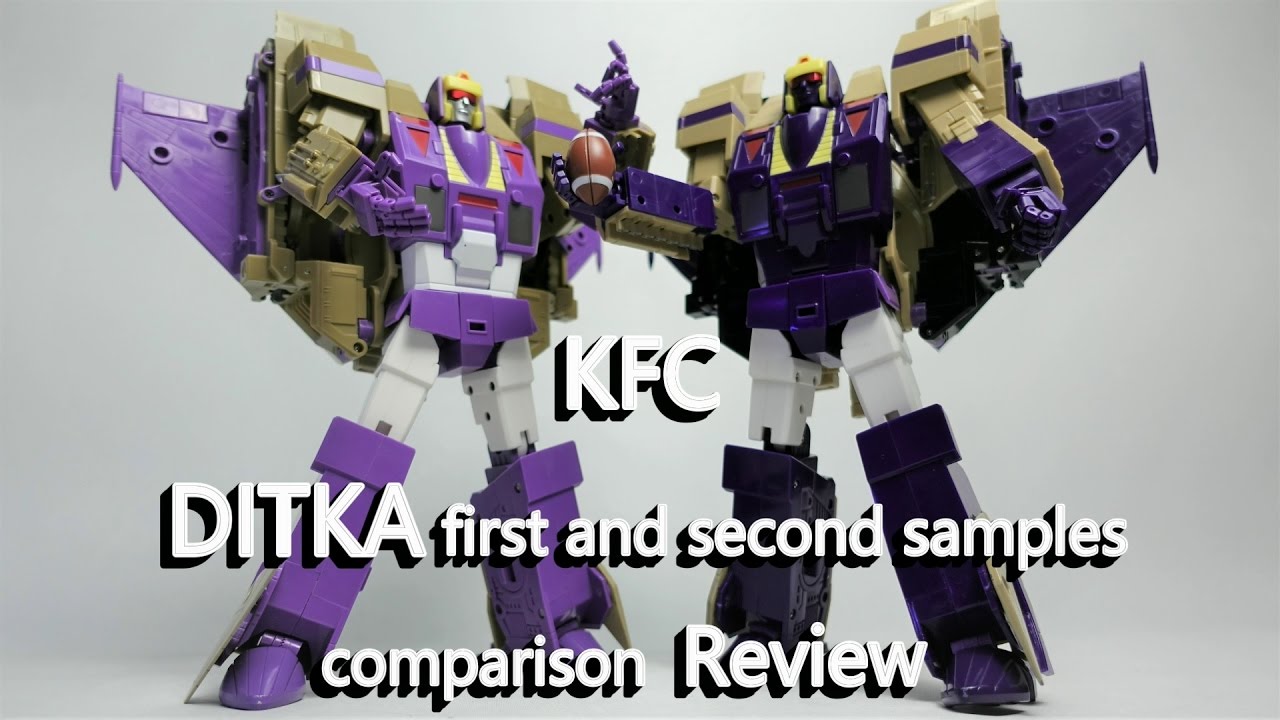 KFC DITKA first and second samples comparison 廣東話 review - YouTube