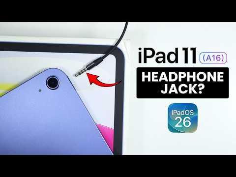 Does the iPad 11 A16 Have 3.5mm Headphone Jack?