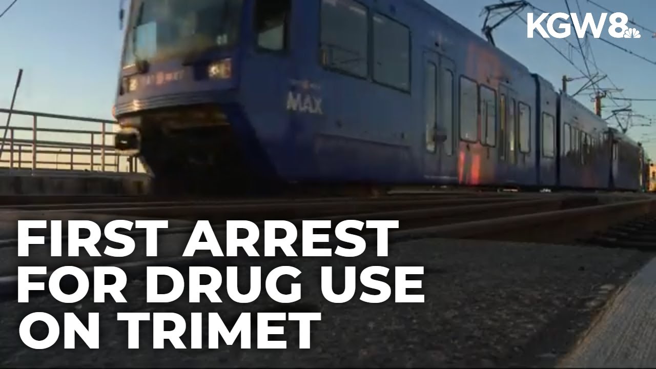 First drug use arrest on TriMet made under new law, DA's office says ...